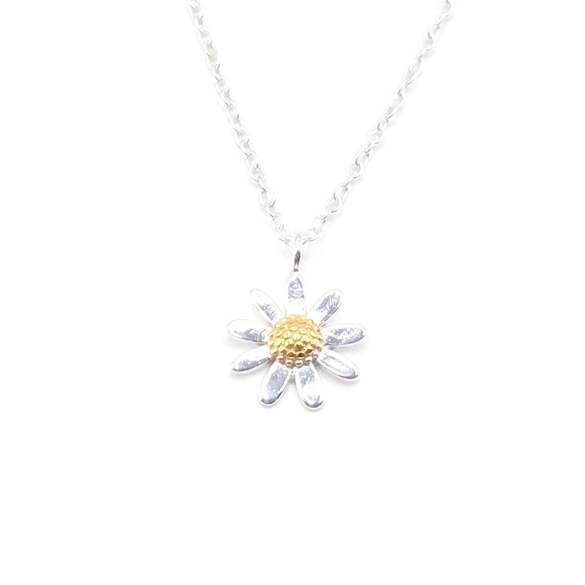 🌼 Wildflower Whimsy: Dainty Daisy Pendant & 925 Silver Chain – Nature ...